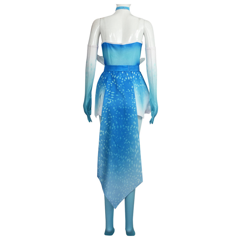 Princess Peach: Showtime! Figure Skater Peach Kids Children Cosplay Co ...