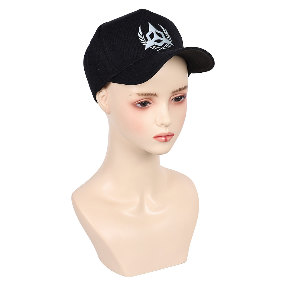 Tekken Reina Cosplay Balck Hat Halloween Carnival Party Props Accessor ...