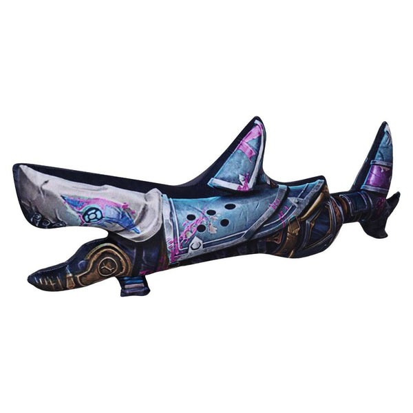 Arcane League of Legends Season 2 Jinx Shark Cannon LOL Unisex Blue Pl ...
