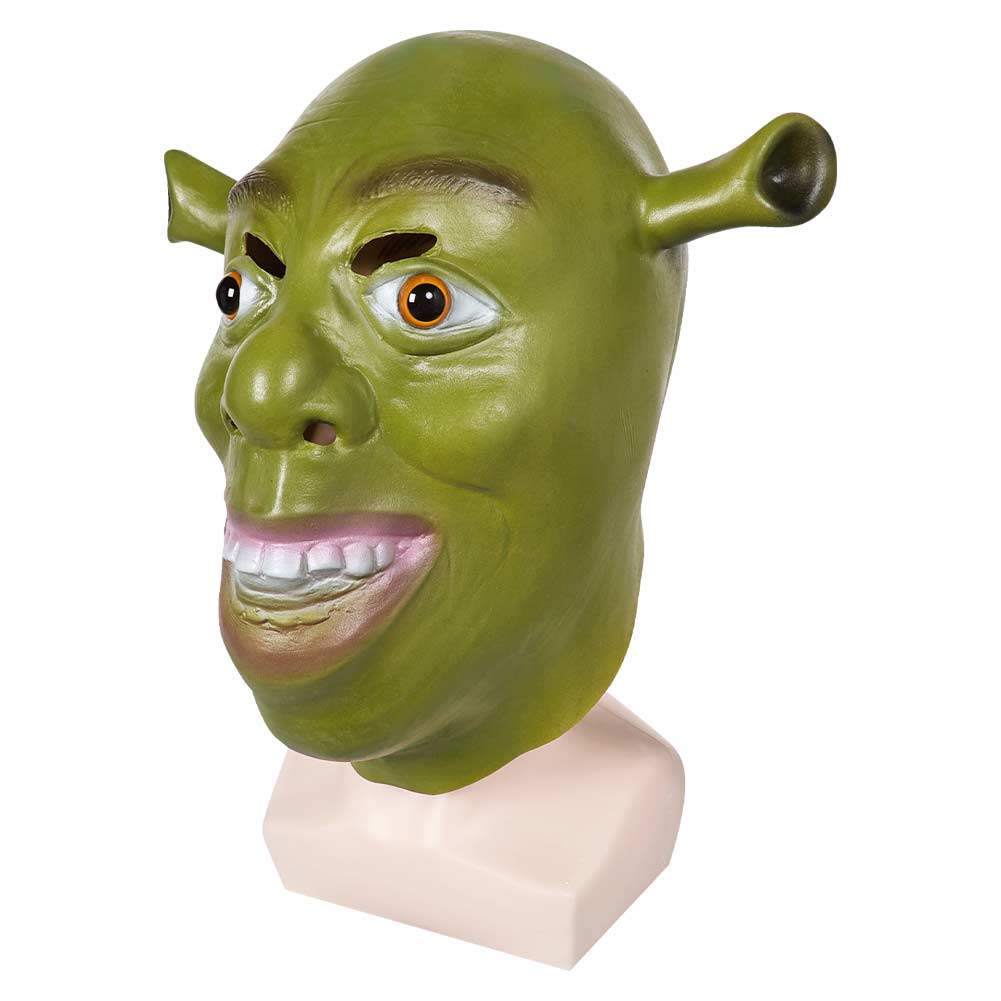 Shrek Cosplay Latex Masks Helmet Masquerade Gloves Cosplay Accessories ...