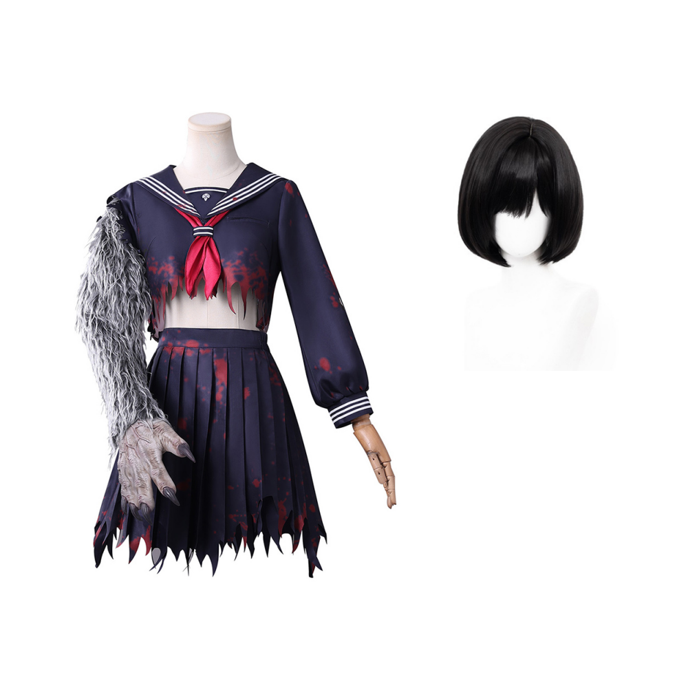 Silent Hill Shimizu Hinako Dark Blue Cosplay Costume For Adult Female ...