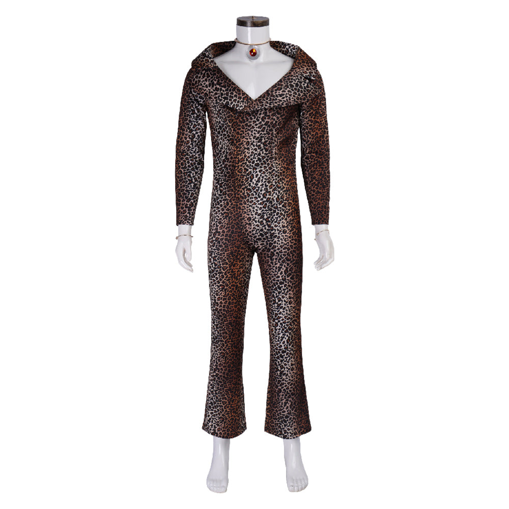 The Fifth Element Costume Ruby Rhod Cosplay Brown Jumpsuit For Adult M ...