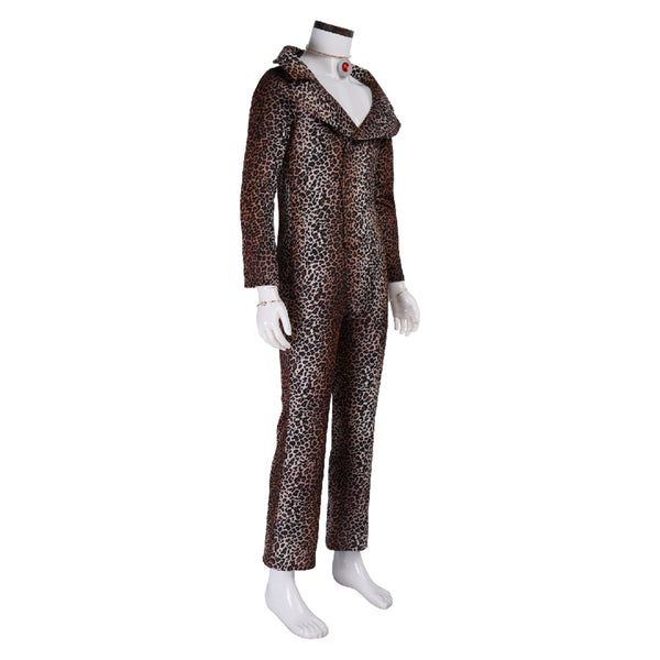 The Fifth Element Costume Ruby Rhod Cosplay Brown Jumpsuit For Adult M ...