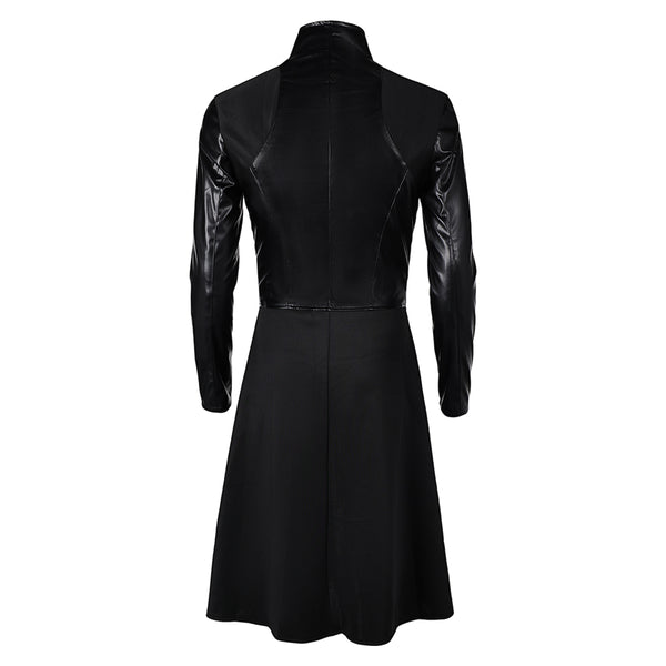 The Sandman Dream Black Leather Coat Cosplay Costume Outfits Halloween ...