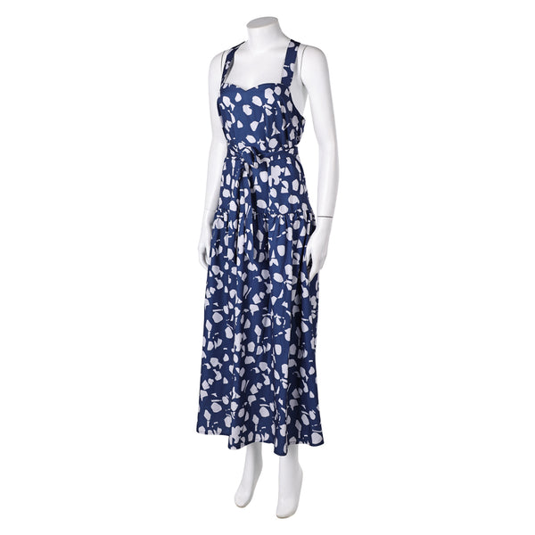 The White Lotus Costume Kate Cosplay Blue Dress For Adult Female Hallo ...