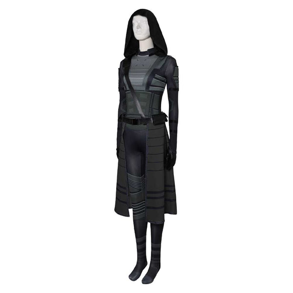 Thunderbolts Costume Melina Vostokoff Cosplay Black Hood Suit For Adul ...