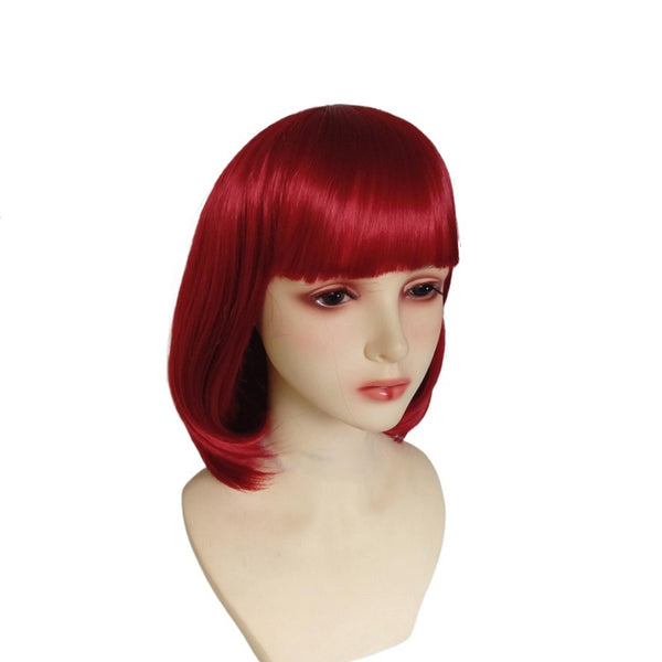 Velma TV Character Cosplay Wig Heat Resistant Synthetic Hair Carnival ...