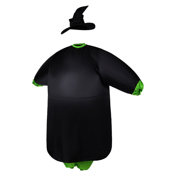 Elphaba Cosplay Costume Unisex Black Inflatable Suit Halloween Carniva ...