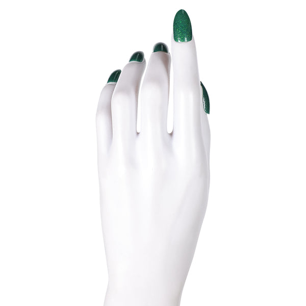 Elphaba Cosplay Nail Art Female Green False Naill Accessory Halloween ...
