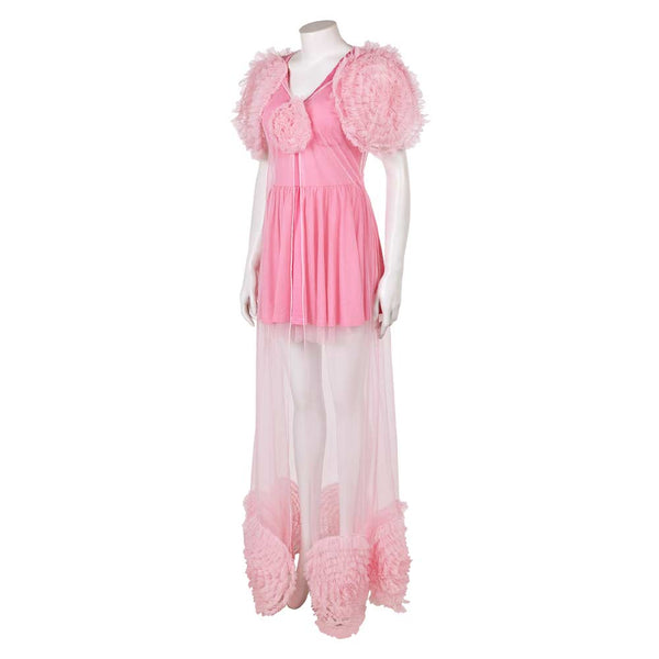 Glinda Cosplay Female Pink Dress Costume Glinda Nightgown Glinda Robe ...