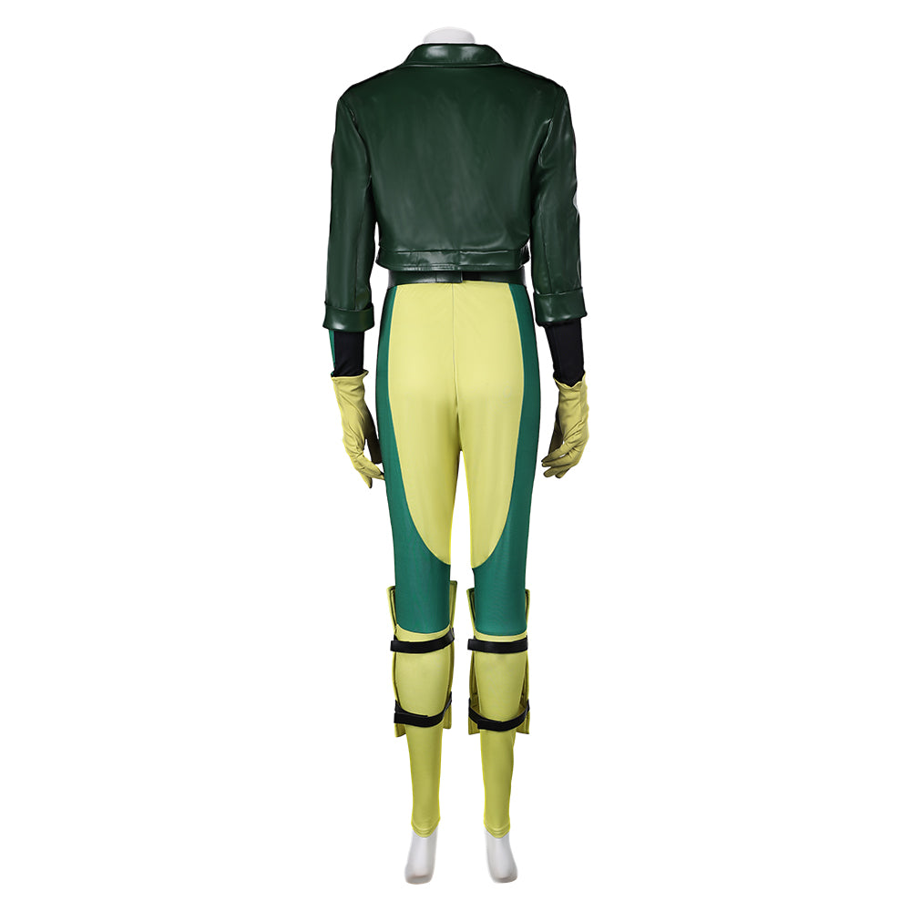 X-Men '97 Rogue Yellow Jumpsuit Cosplay Costume Outfits Halloween Carn ...