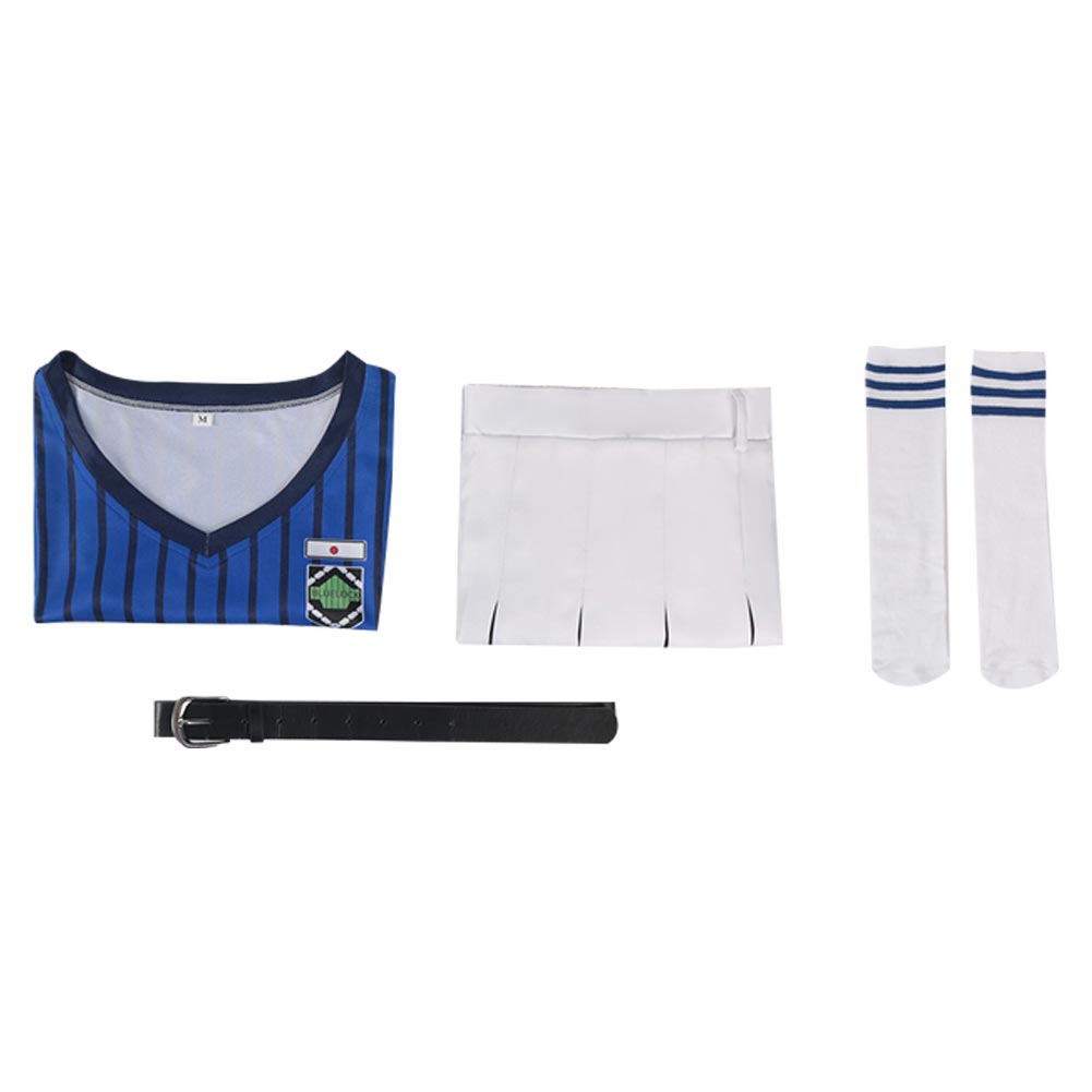 Blue Lock Anri Teieri Cosplay Costume Outfits Halloween Carnival Suit ...