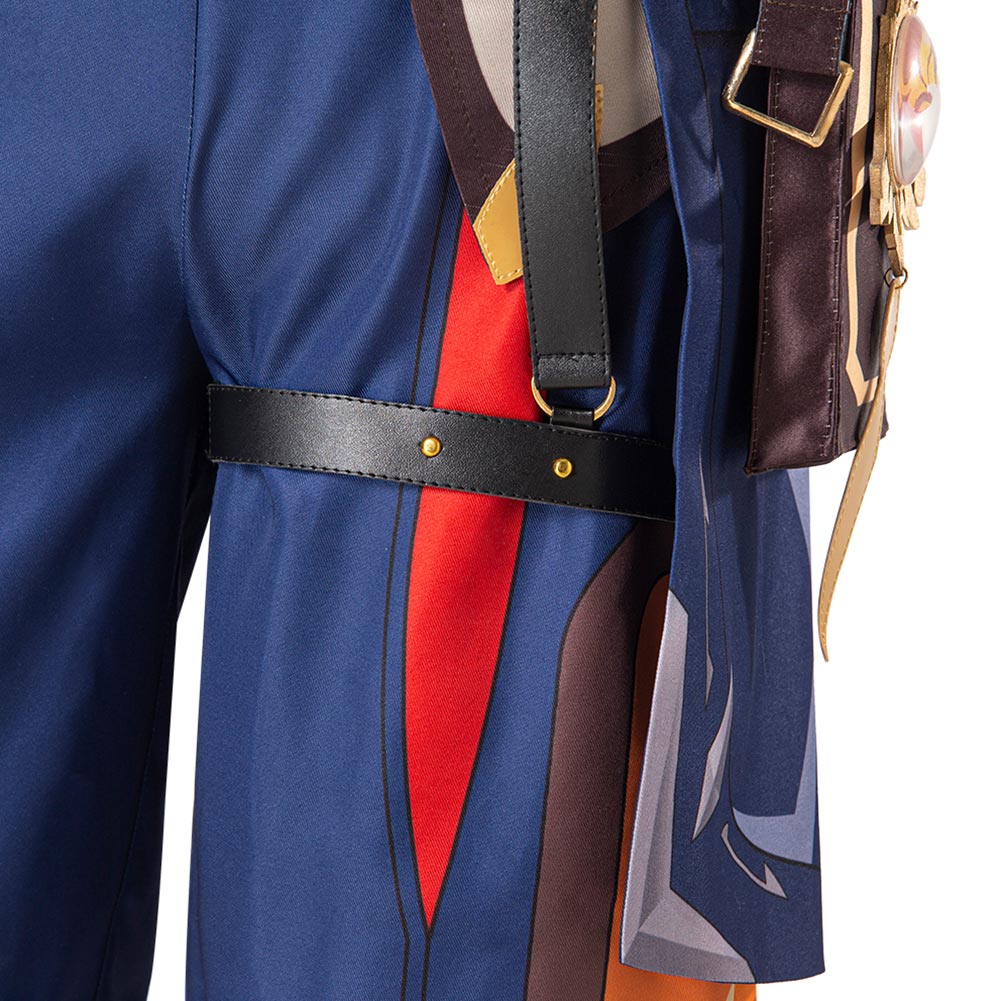 Genshin Impact Bennett Cosplay Costume Halloween Carnival Suit ...