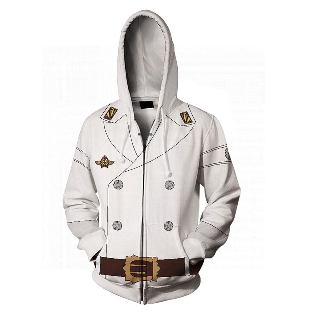 Stern Ritter Ishida Uryuu Cosplay Hoodie 3D Printed Hooded Sweatshirt ...