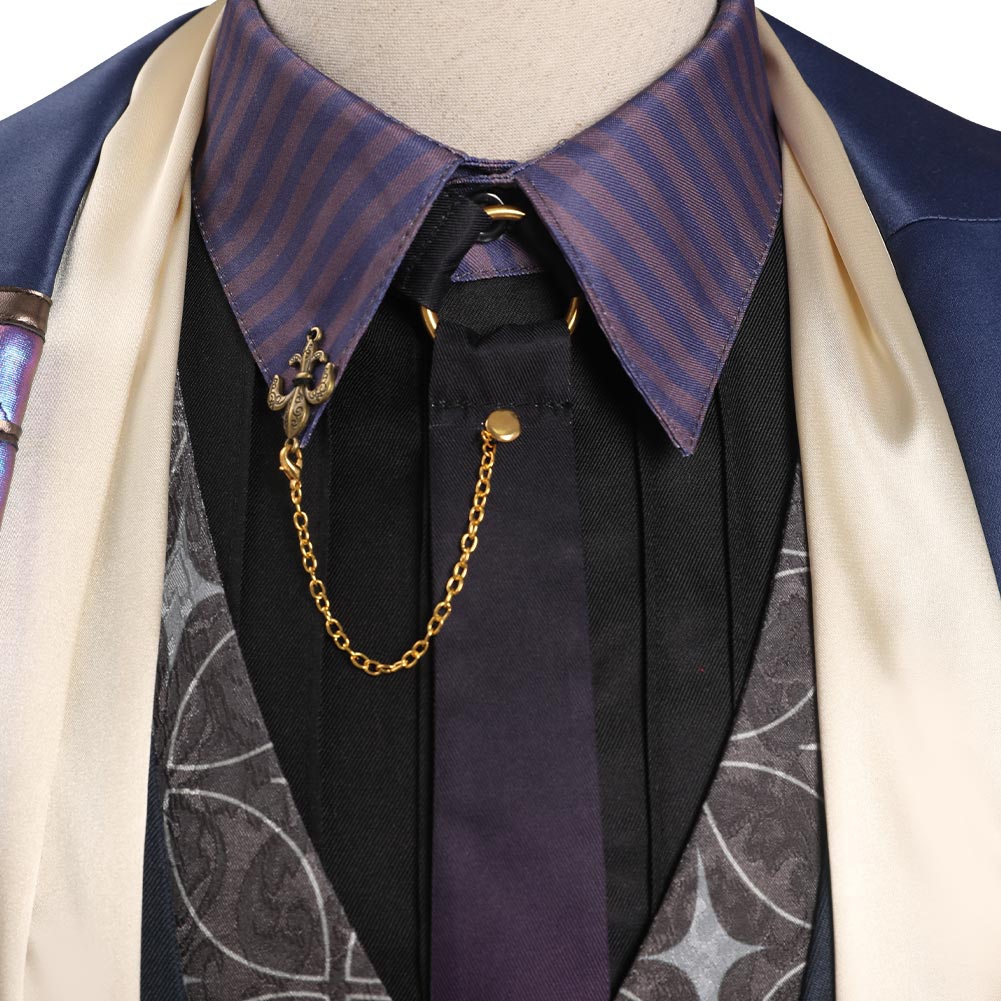 Vtuber Akira Shikinagi Cosplay Costume Coat Outfits Halloween Carnival – Cosplaysky.ca