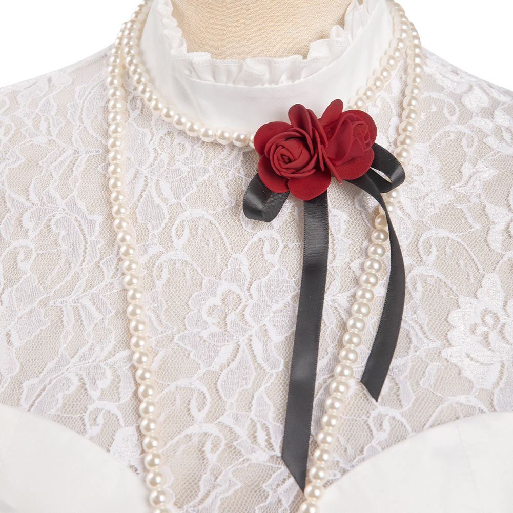 Haunted Mansion Constance Hatchaway Ghost Bride Cosplay Costume Origin ...