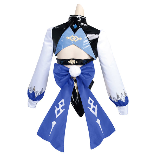 Genshin Impact Eula Dress Outfits Cosplay Costume Halloween Carnival S ...