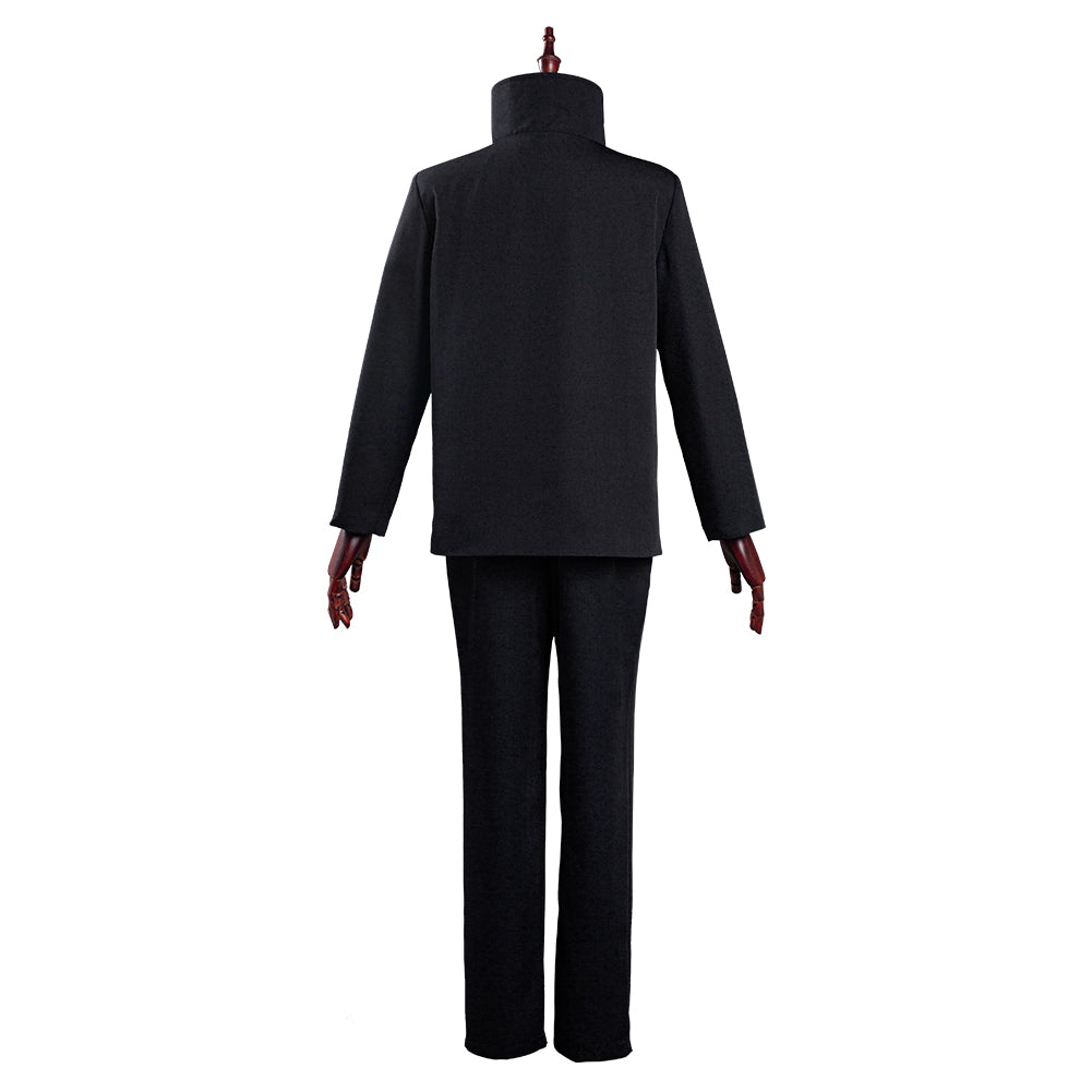 Halloween Carnival Suit Satoru Gojo Cosplay Costume School Uniform Out ...