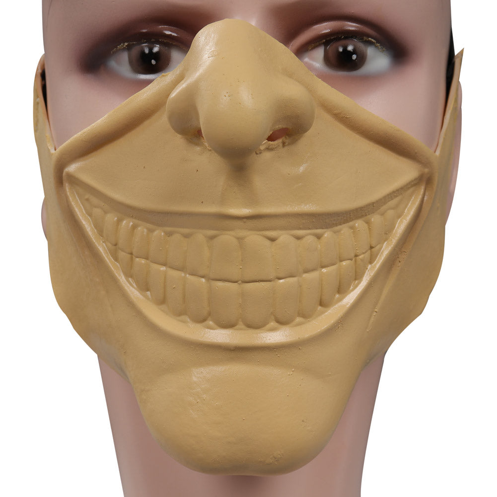 The Black Phone The Grabber Mask Cosplay Half Face Latex Masks Helmet ...