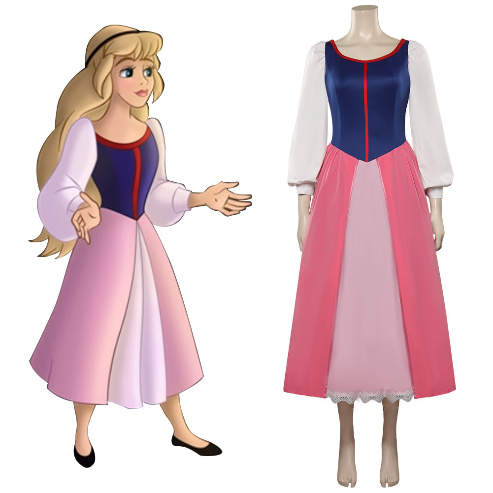 The Black Cauldron Eilonwy Cosplay Costume Dress Outfits Halloween Car