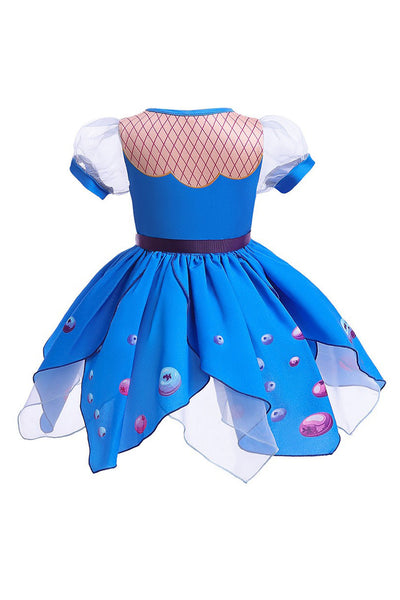 Princess Power 2023 Beatrice Blueberry Dress Kids Children Cosplay Cos ...