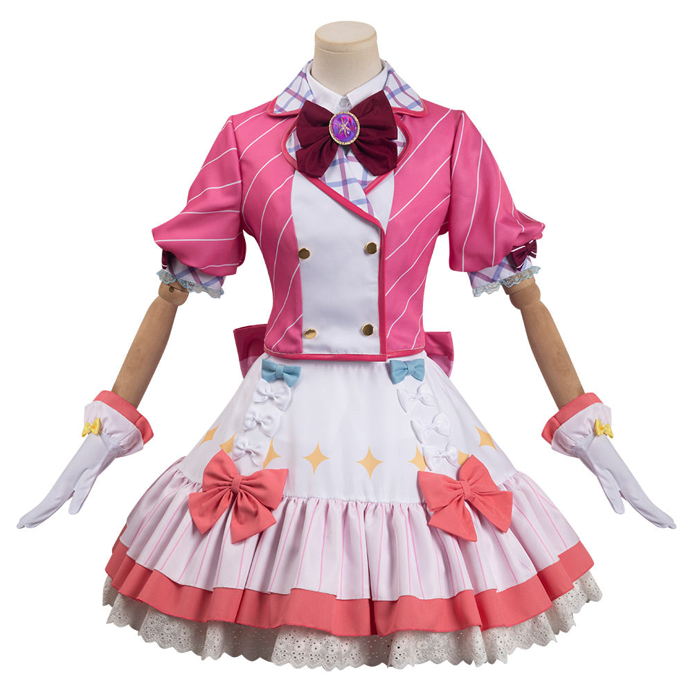 Oshi No Ko My Idol's Child Hoshino Rubii Pink Singing Outfits Cosplay ...