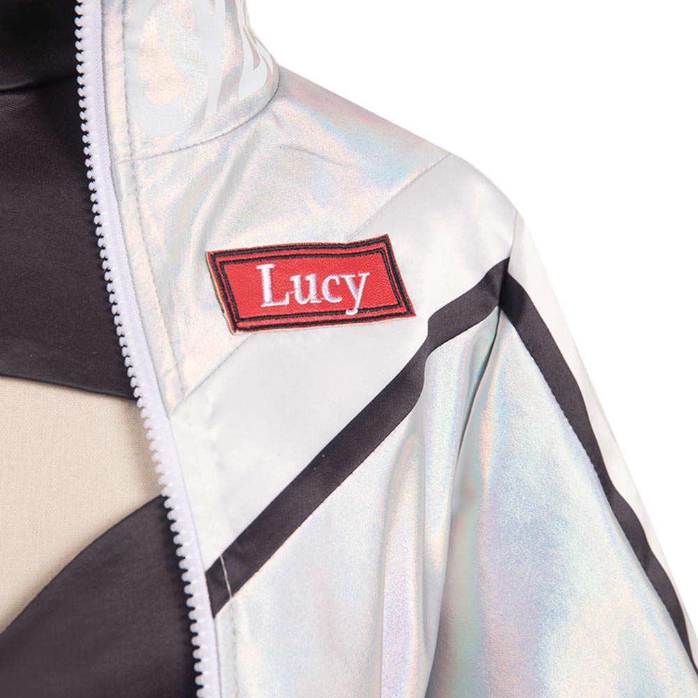 Cyberpunk Edgerunner Lucy Racing Jacket Cosplay Costume Fancy Outfit H ...