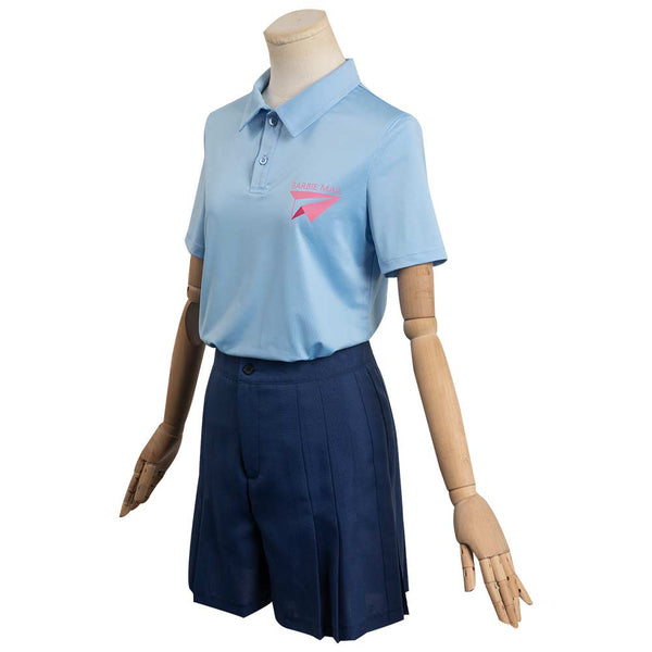 Barbie 2023 Cosplay Costume Mailman Outfits Halloween Carnival Suit ...