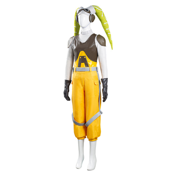 Rebels Halloween Carnival Suit Hera Syndulla Cosplay Costume Women Ves ...