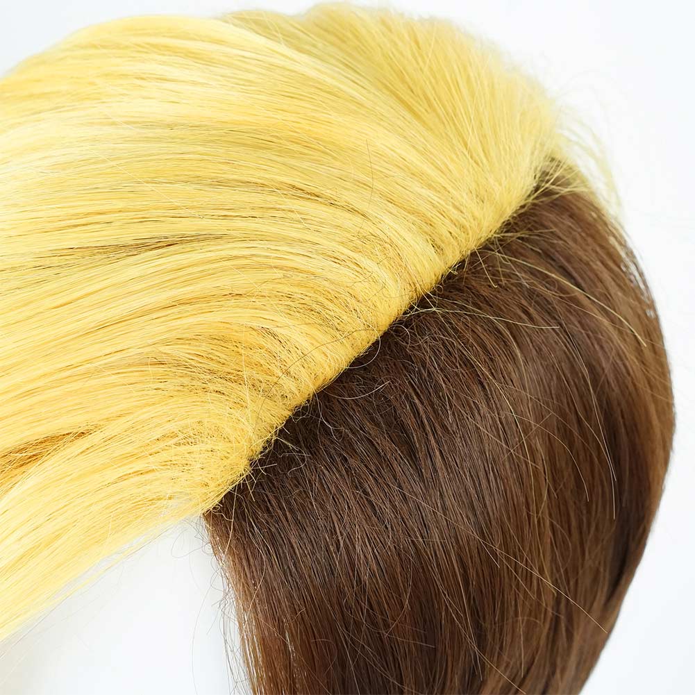 Trigun Vash the Stampede Cosplay Wig Heat Resistant Synthetic Hair Car ...