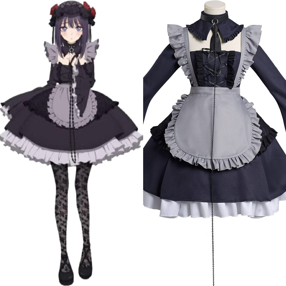 Marin Kitagawa Cosplay Costume Kimono Lolita Maid Dress Outfits Hallow ...