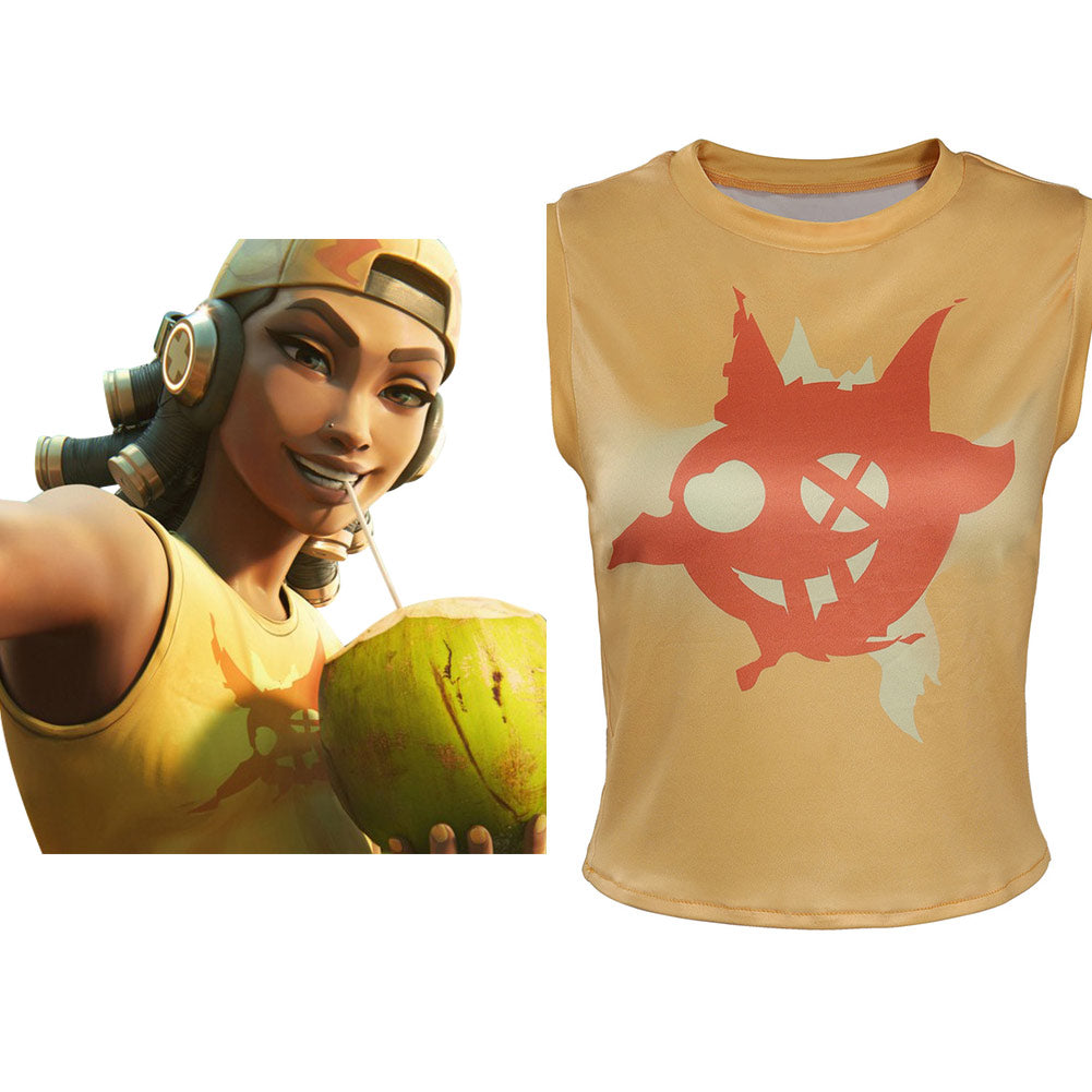 Valorant Raze Cosplay Costume T-shirt Hat Cap Outfits Halloween Carniv ...