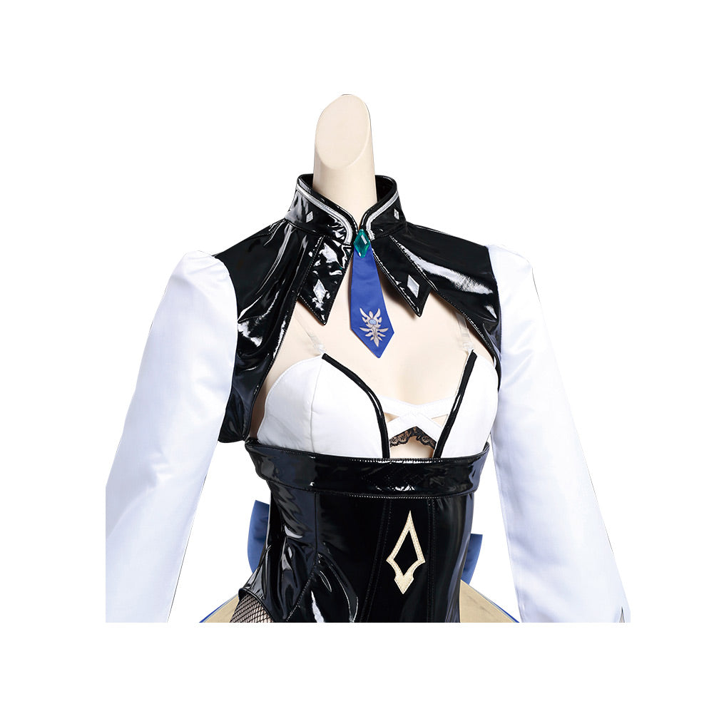 Genshin Impact Eula Dress Outfits Cosplay Costume Halloween Carnival S ...