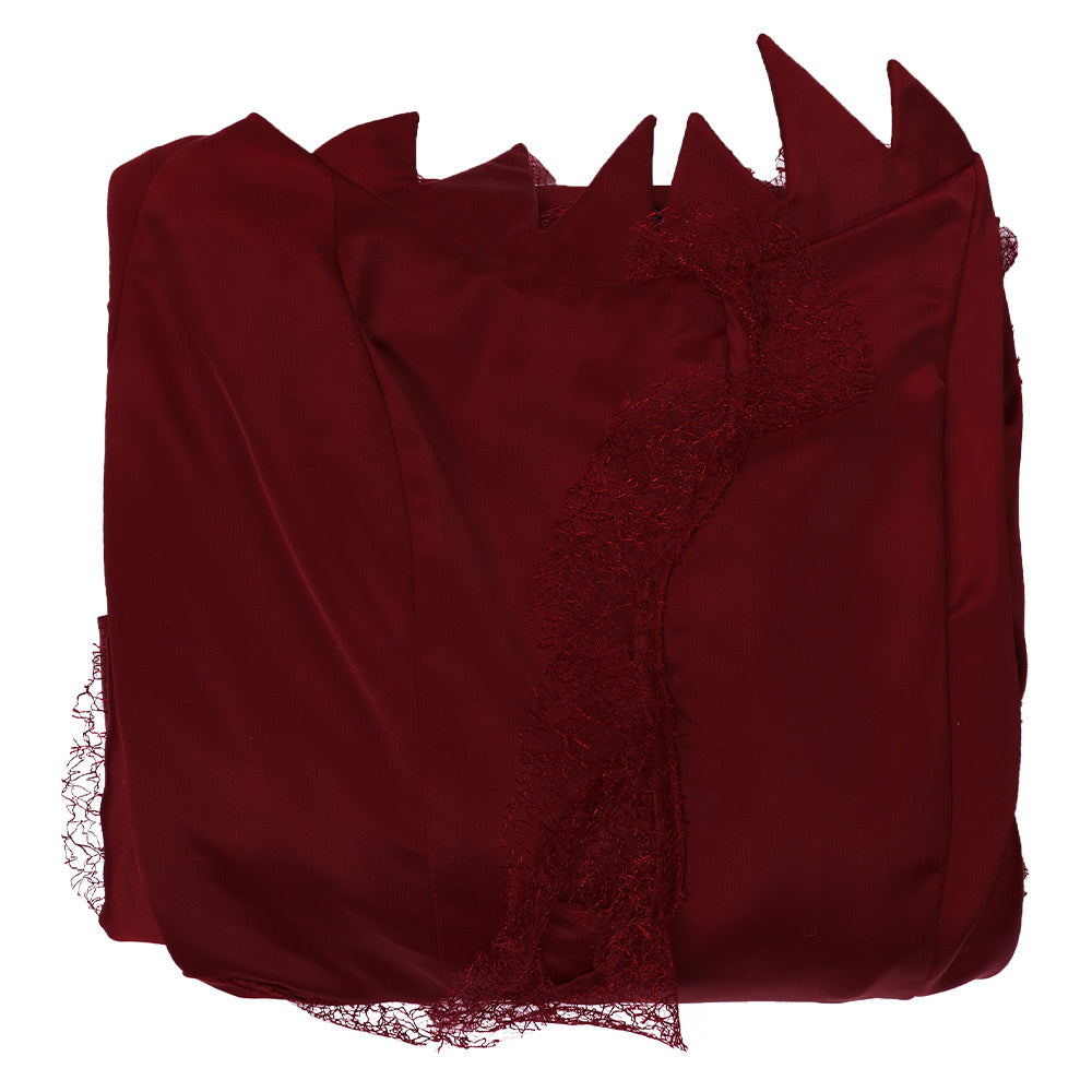 Disenchanted Giselle Cosplay Costume Red Party Dress Outfits Halloween ...