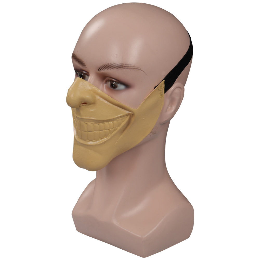 The Black Phone The Grabber Mask Cosplay Half Face Latex Masks Helmet ...