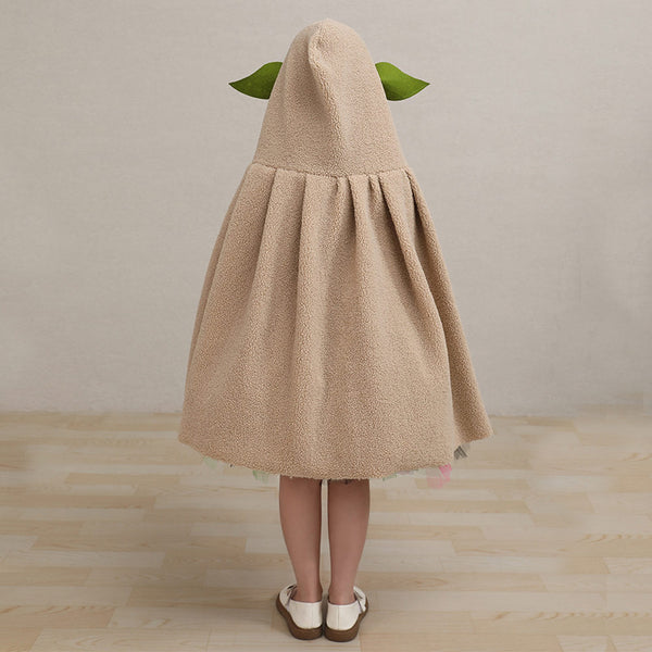 Kids Girls Baby Yoda Cosplay Costume Tutu Dress Halloween Carnival Par ...