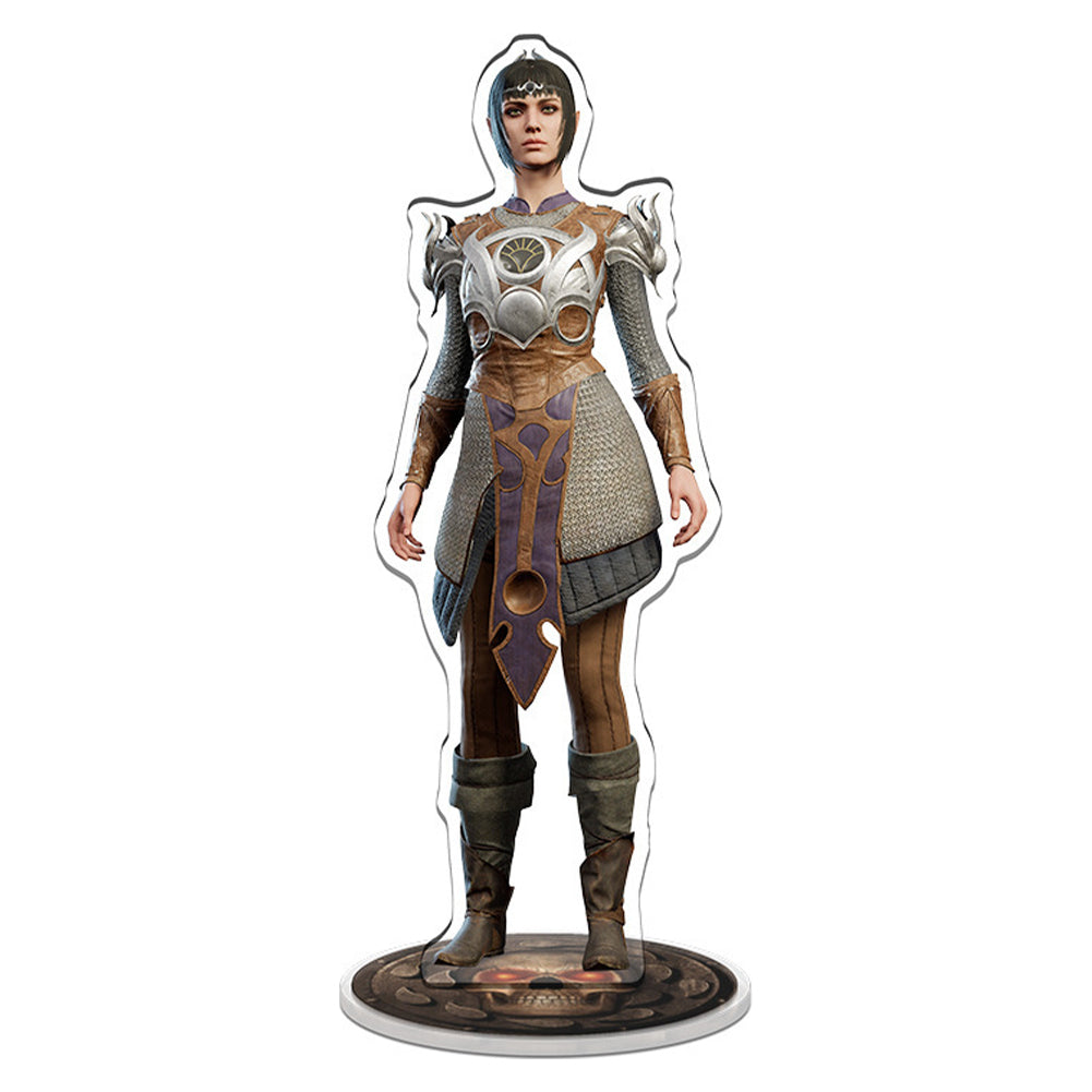 Baldur's Gate 3 Shadowheart Game Character Acrylic Stand Model Action ...