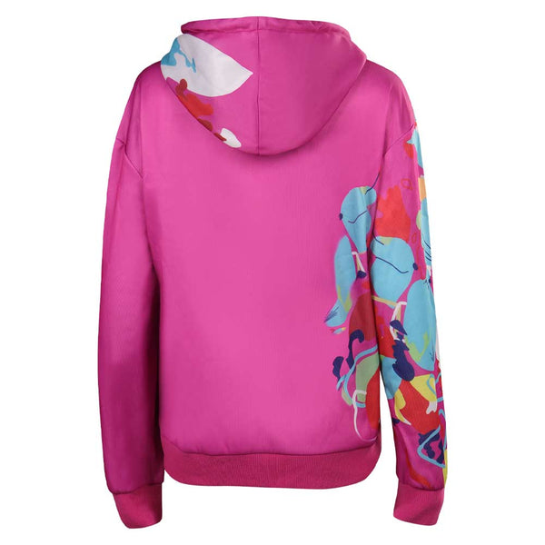 Barbie Original Design Pink Printed Hoodie Cosplay Costume Halloween C ...