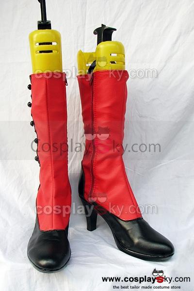 Madam Red Angelina Dulles Cosplay Boots Shoes – Cosplaysky.ca