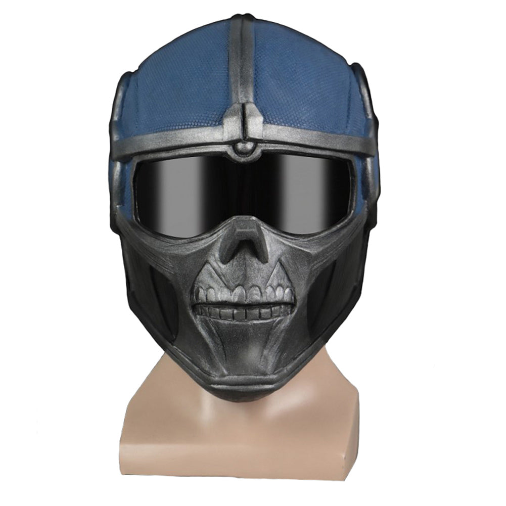 Movie Black Widow Taskmaster Mask Cosplay Latex Masks Helmet Masquerad ...