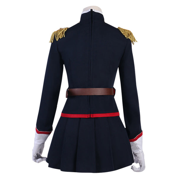 Chained Soldier Kyouka Uzen Anime Character Black Uniform Suit Cosplay ...