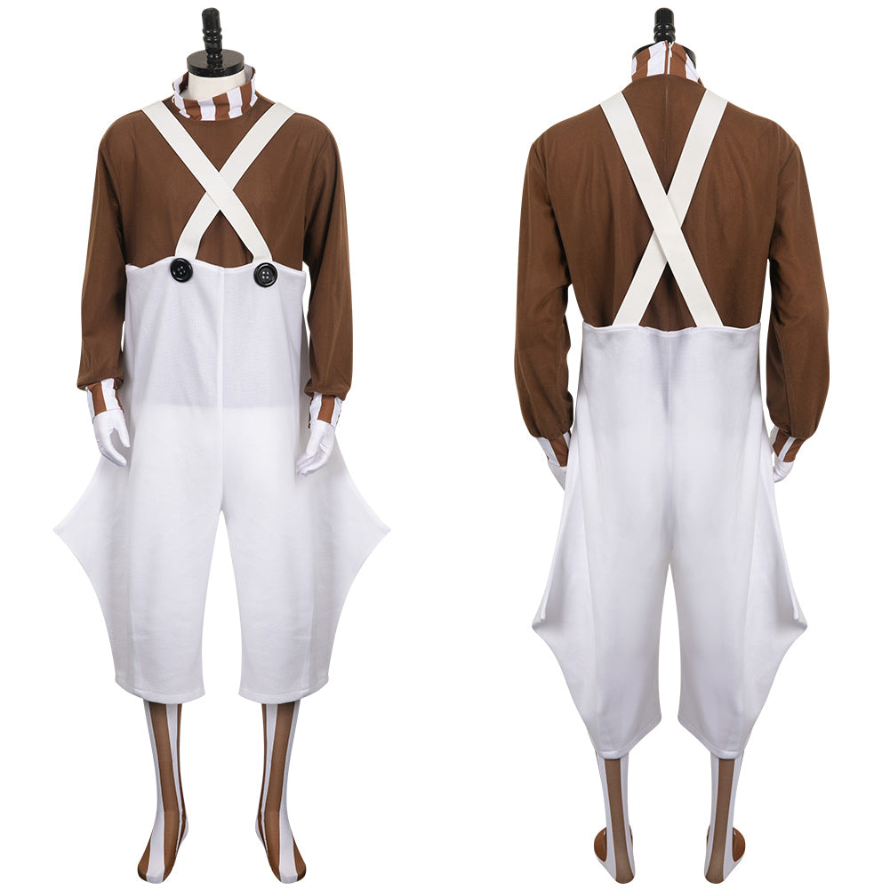 Charlie and the Chocolate Factory Oompa Loompa Dwarf Gnome Worker Cosp ...