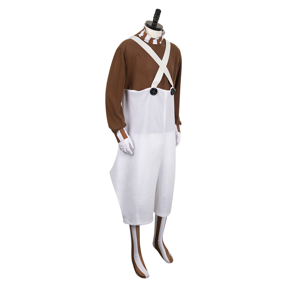 Charlie and the Chocolate Factory Oompa Loompa Dwarf Gnome Worker Cosp ...