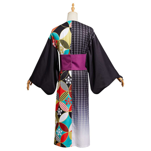 Demon Slayer Uzui Tengen Summer Kimono Outfits Halloween Carnival Suit ...
