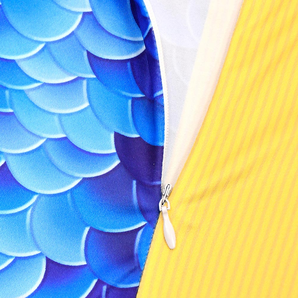 Luca Cosplay Costume Jumpsuit Mask Outfits Halloween Carnival Suit ...