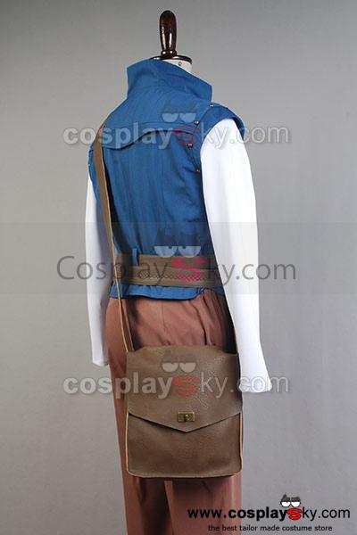Tangled Prince Flynn Rider Eugene Fitzherbert Cosplay Costume ...