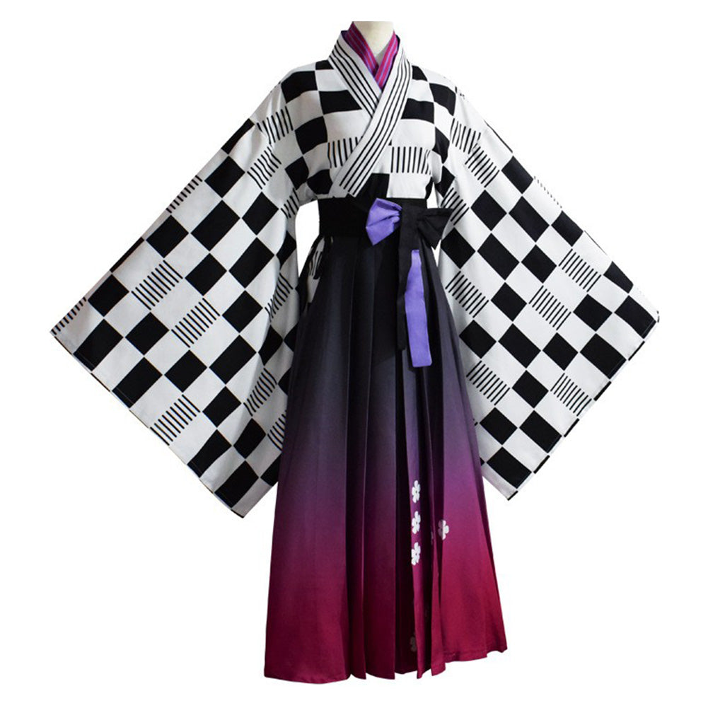 Hololive Tokoyami Towa Cosplay Costume Japanese Kimono Outfits Hallowe ...
