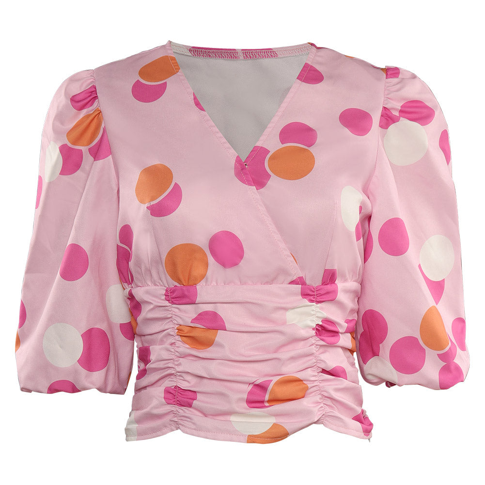 Barbie 2023 Gloria Cosplay Costume Top Halloween Carnival Suit ...