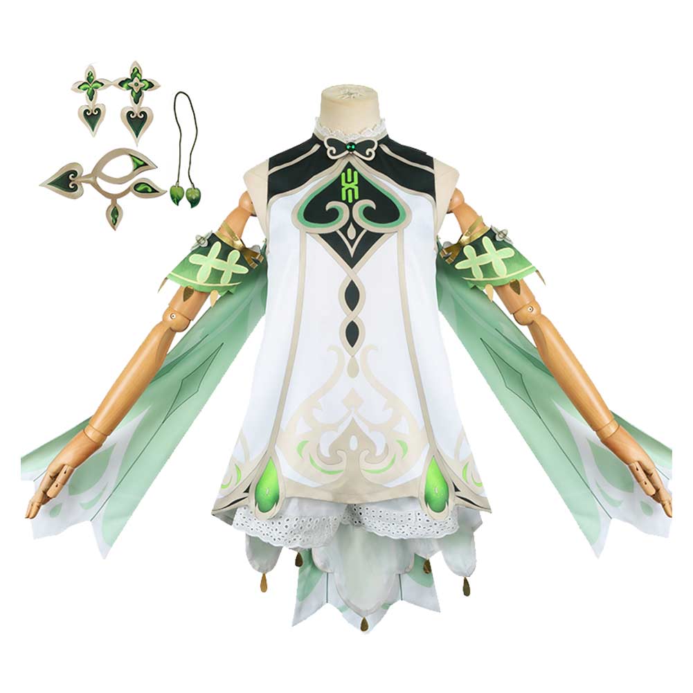 Genshin Impact Nahida Dendro Archon Cosplay Costume Outfits Halloween ...