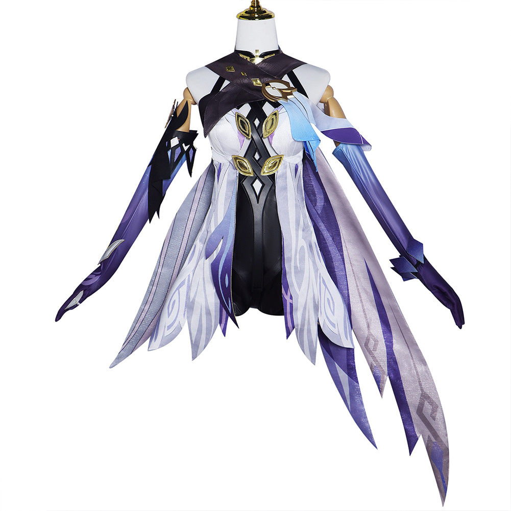 Genshin Impact Skirk Game Character Cosplay Costume Outfits – Cosplaysky.ca